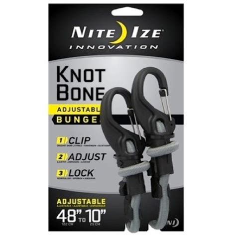 Nite Ize Knotbone Adjustable Bungee 10 To 48 Large