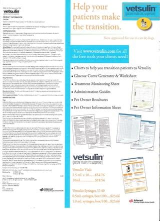 Vetsulin PDF