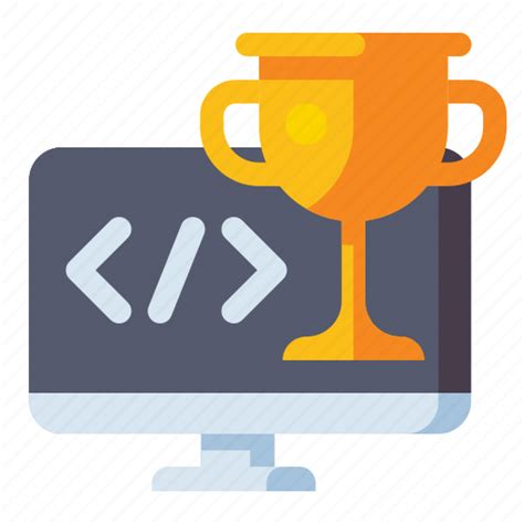 coding hackathon programming ux and ui icon