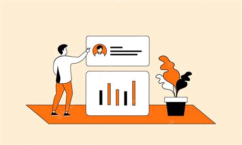 Premium Vector User Data Analysis