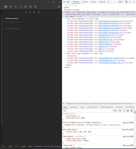 opening developer console help obsidian forum