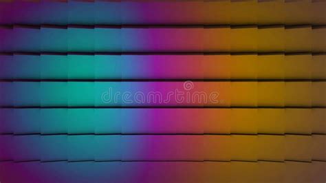 Colorful Cubes Seamless Loop Abstract Cubes Background Random Motion 3d Loopable Animation