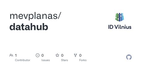 Github Mevplanasdatahub