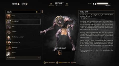 The Witcher 3 Wild Hunt Game Ui Database