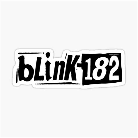 Vintage Classic Blink182 Blink 182 Blink 182 Sticker For Sale