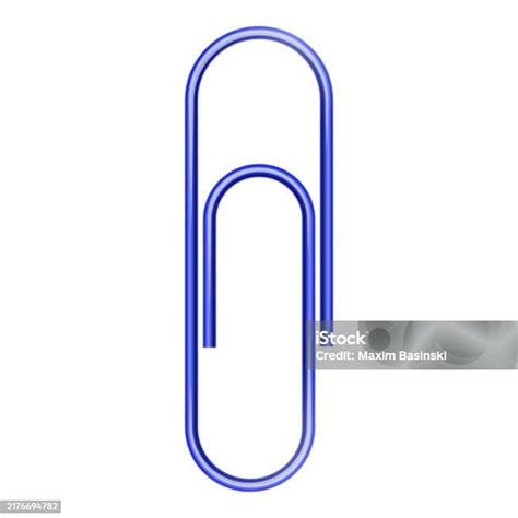 흰색 배경에 고립 된 사무실 클립의 벡터 일러스트 레이 션 개념 곧은에 대한 스톡 벡터 아트 및 기타 이미지 곧은 금속 날카로운 Istock