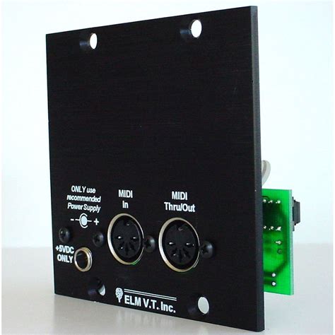 Midi Input Output Module Midi I O Elm Video Technology