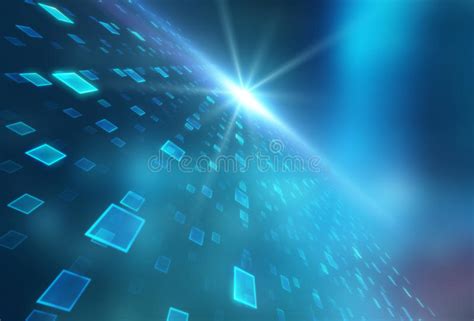 Abstract Defocus Digital Technology Background Stock Illustration Illustration Of Blur