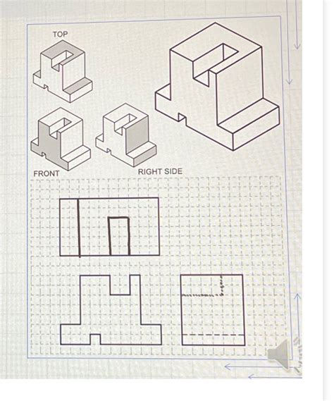 Solved Exercise 1 4 Top Fill In The Missing Lines In The Front