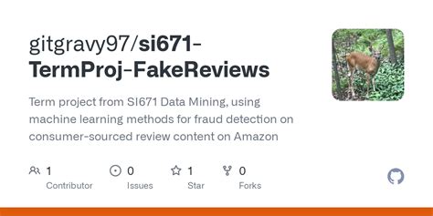 Si671 TermProj FakeReviews Main Ipynb At Main Gitgravy97 Si671