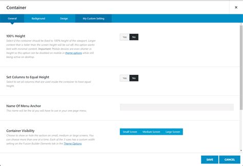 Plugin Development Adding And Handling Custom Settings Tab To Fusion