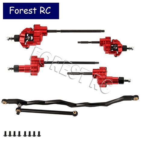 อะไหลอพเกรด เพลาโลหะ RC Crawler Axial SCX Wraith RR Shopee Thailand