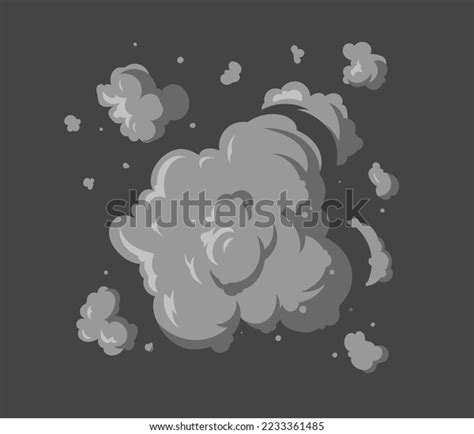 Cartoon Motion Explosions Animated Explosion Shot Stock Vector Royalty Free 2233361485