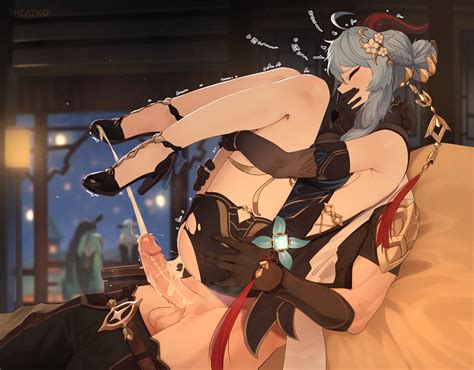 Ganyu Aether Shenhe Xianyun And Ganyu Genshin Impact Drawn By The Atko Danbooru