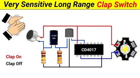 How To Make Clamps On Off Switch Circuit Connection Diagram Using