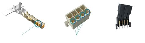 Minitek® Pwr Connectors Fci Basics Wire To Wire And Wire To Board Low Mating Force Connectors