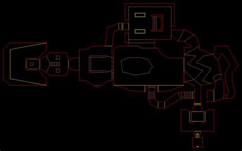 Pc Doomultimate Doom Level E1m1 Hangar Level Map