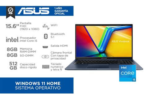 Notebook Asus Vivobook Intelcore I N Cleos Gb Gb X Za Ej W Bidcom