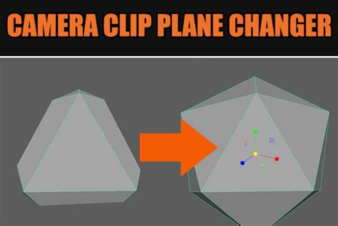 Camera Clip Plane Changer Script Tool For Maya