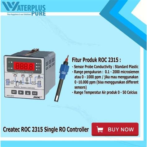 Promo Roc Conductivity Controller Reverse Osmosis Controller Diskon 23 Di Seller Specta Store