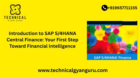 Sap S 4hana Central Finance System Architecture Overview