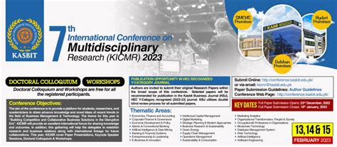 Dr Kashif Mehmood On Linkedin Research Phd Conference Workshop Kasbit