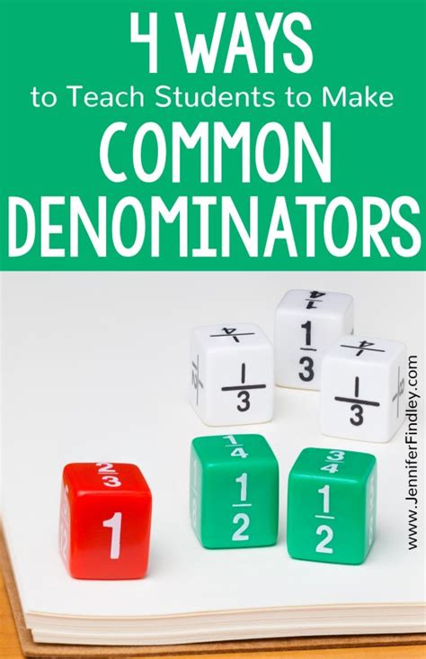 Ways To Teach Babes To Make Common Denominators