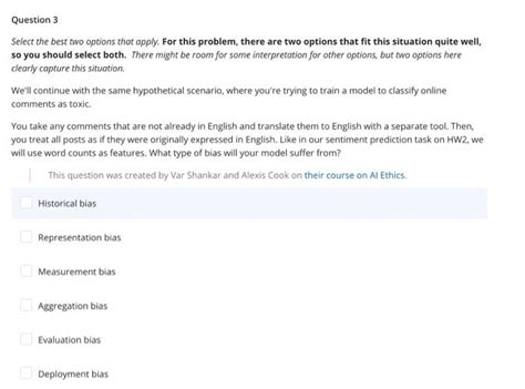 Solved Question 3 Select The Best Two Options That Apply
