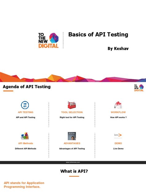 Basics Of Api Testing By Keshav Pdf Application Programming