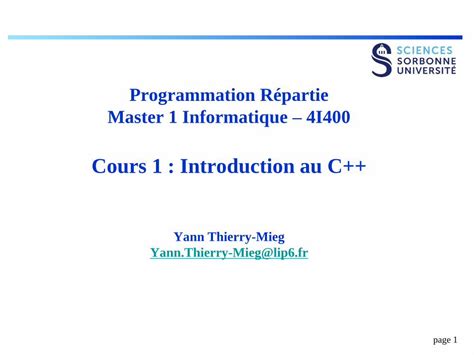 pdf cours 1 introduction au c · 2020 9 28 · ouverture