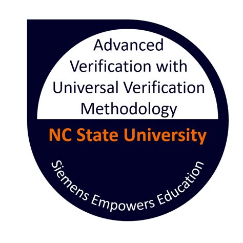 Advanced Verification With Universal Verification Methodology Course Nc State University Credly