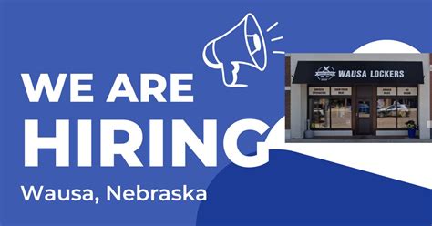 Job Opening Wausa Lockers
