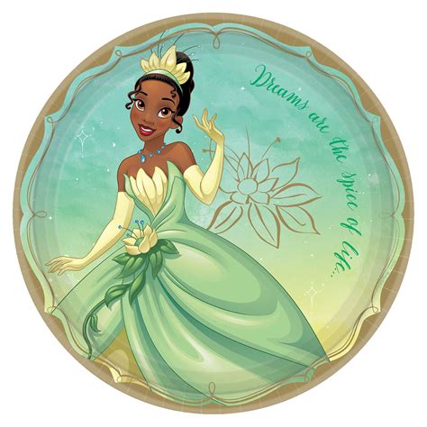 Princess Tiana In Green Dress