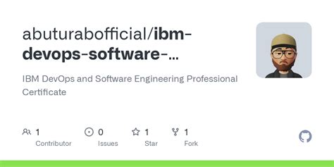 GitHub Abuturabofficial Ibm Devops Software Engineering IBM DevOps And Software Engineering