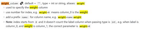 Weight Parameter Not Working · Issue 2023 · Microsoftlightgbm · Github