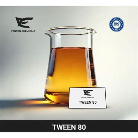 Tween 80 Application Industrial At Best Price In Indore Fenton Chemicals