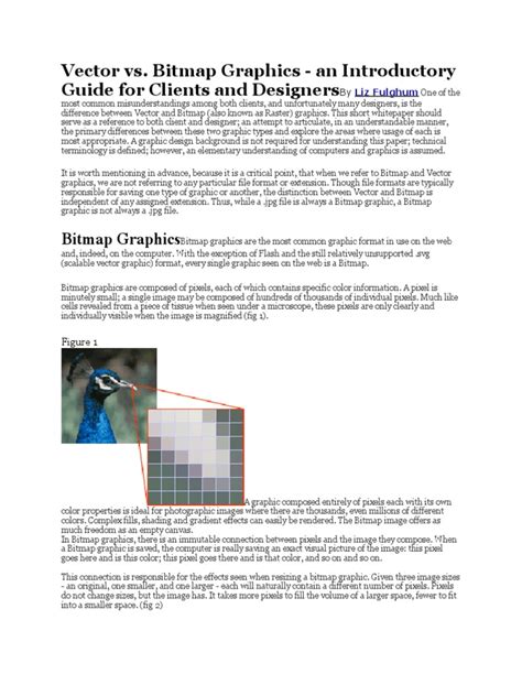 Vector Vs Pixel Pdf Graphics Adobe Illustrator