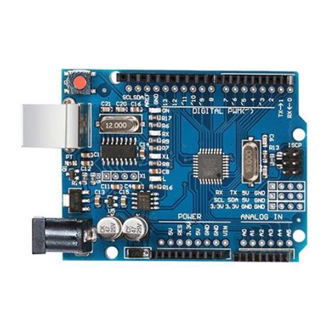 Arduino Uno R3 Atmega328p Board Usb Microcontroller For Diy Robotics Projects Free Shipping