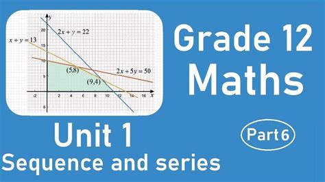 Grade 12 Maths Unit 1 Part 6 Application Of Arithmetic And Geometric Sequence New Curriculum