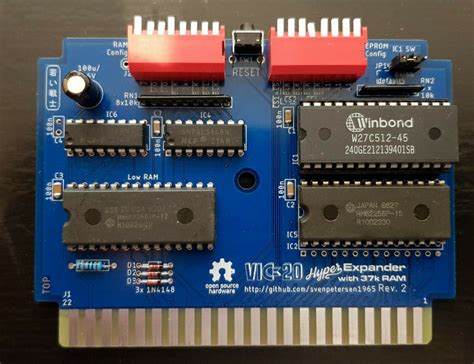 Vic 20 Hyper Expander Memory Expander And Software Diagnostics Gamedude Computers