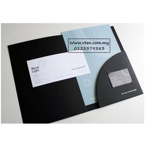 Pre Order Custom Made A4 Paper Folder Document Twin Pocket File Customize Logo Not Real Price