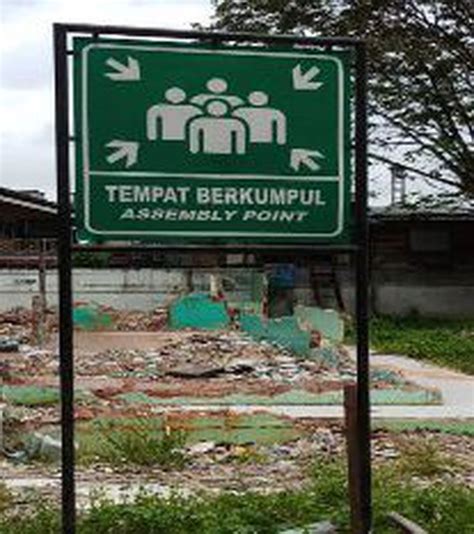 Jasa Pembuatan Rambu Assembly Point