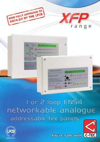 C TEC XFP Adresli Yangın Alarm Sistemleri by 3MK Security Issuu