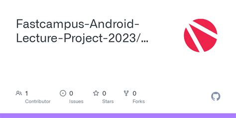 Github Fastcampus Android Lecture Project Part Chapter