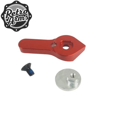 Retro Arms Cnc Fire Selector For Ar 15 M4 M16 Style C Red 6857 X Force Tactical