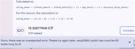 Error While Dissolving Icp Dfinity Internet Computer Developer Forum