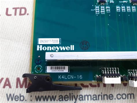 Honeywell K4lcn 16 51403519 160 Memory Processor Card Aeliya Marine