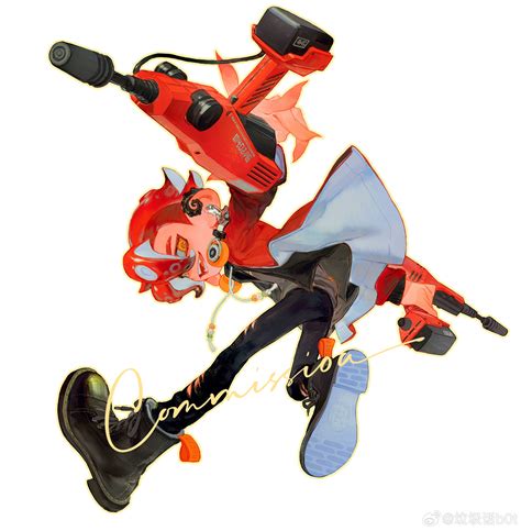 Octoling Player Character And Octoling Boy Splatoon Drawn By Creamyghost Danbooru