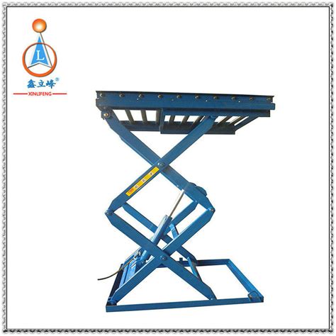 Stationary Fixed Mini Hydraulic Scissor Loading Dock Lift Table Electronic 1 4 0 6m Stationary