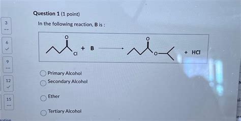 Solved In The Following Reaction B Is HCl Primary Chegg Com